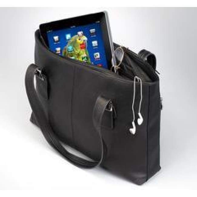 Leather Concealed Carry Portfolio Tote – Hiding Hilda, LLC